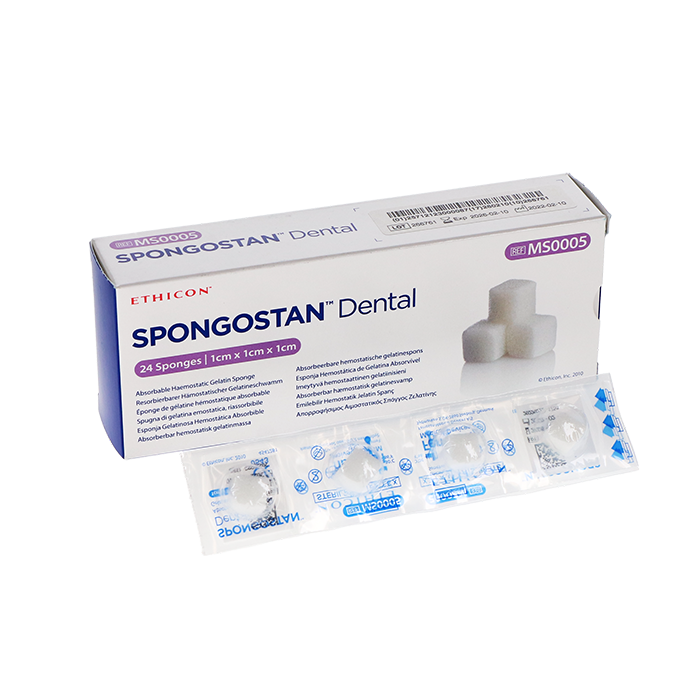 Spongostan Absorbable Gelatine Sponges, 24 Sponges/Box – AVACO DENTAL ...