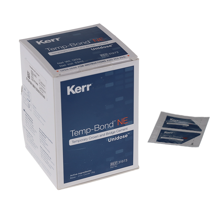 TempBond NE Unidose 50 x 2.4g – AVACO DENTAL CANADA