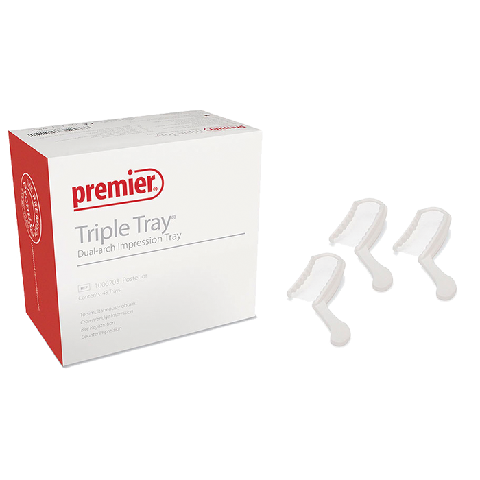 Triple Tray, Dual Arch Impression Tray – AVACO DENTAL CANADA