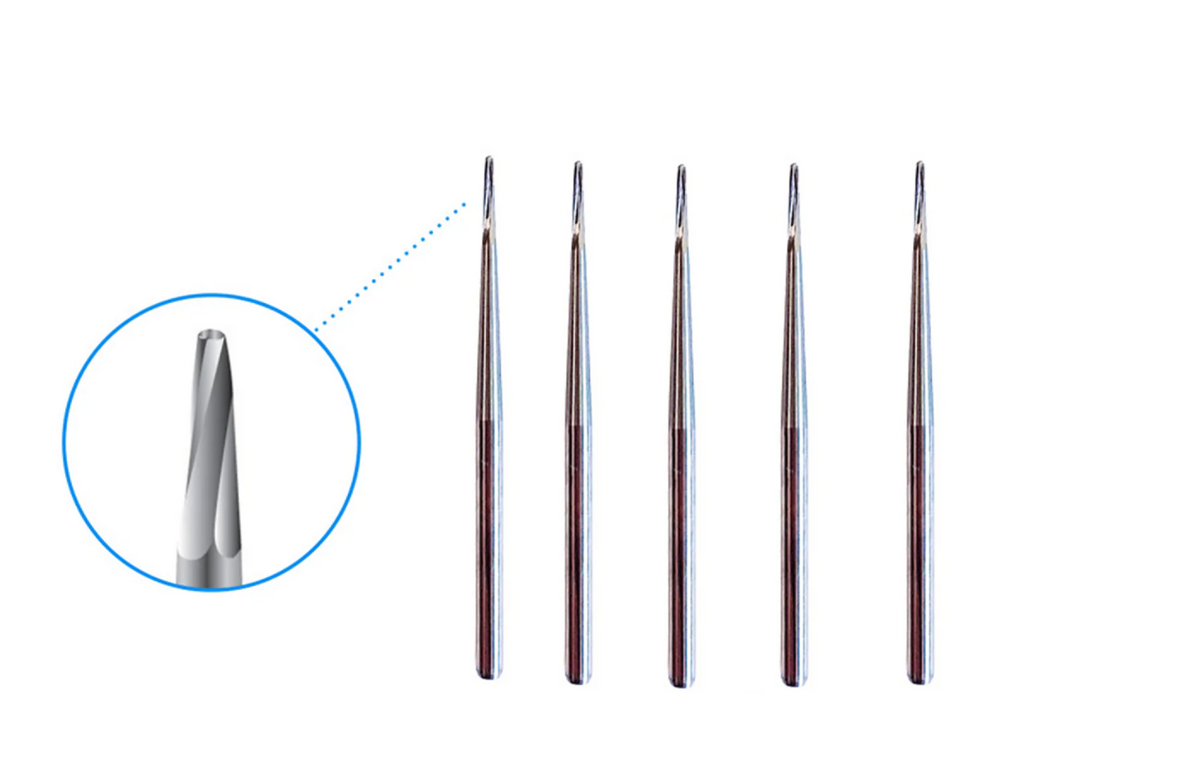 SureCut, Carbide, Apex Drill, VE60, FG, 30mm Long (5 Pieces/ Pack ...